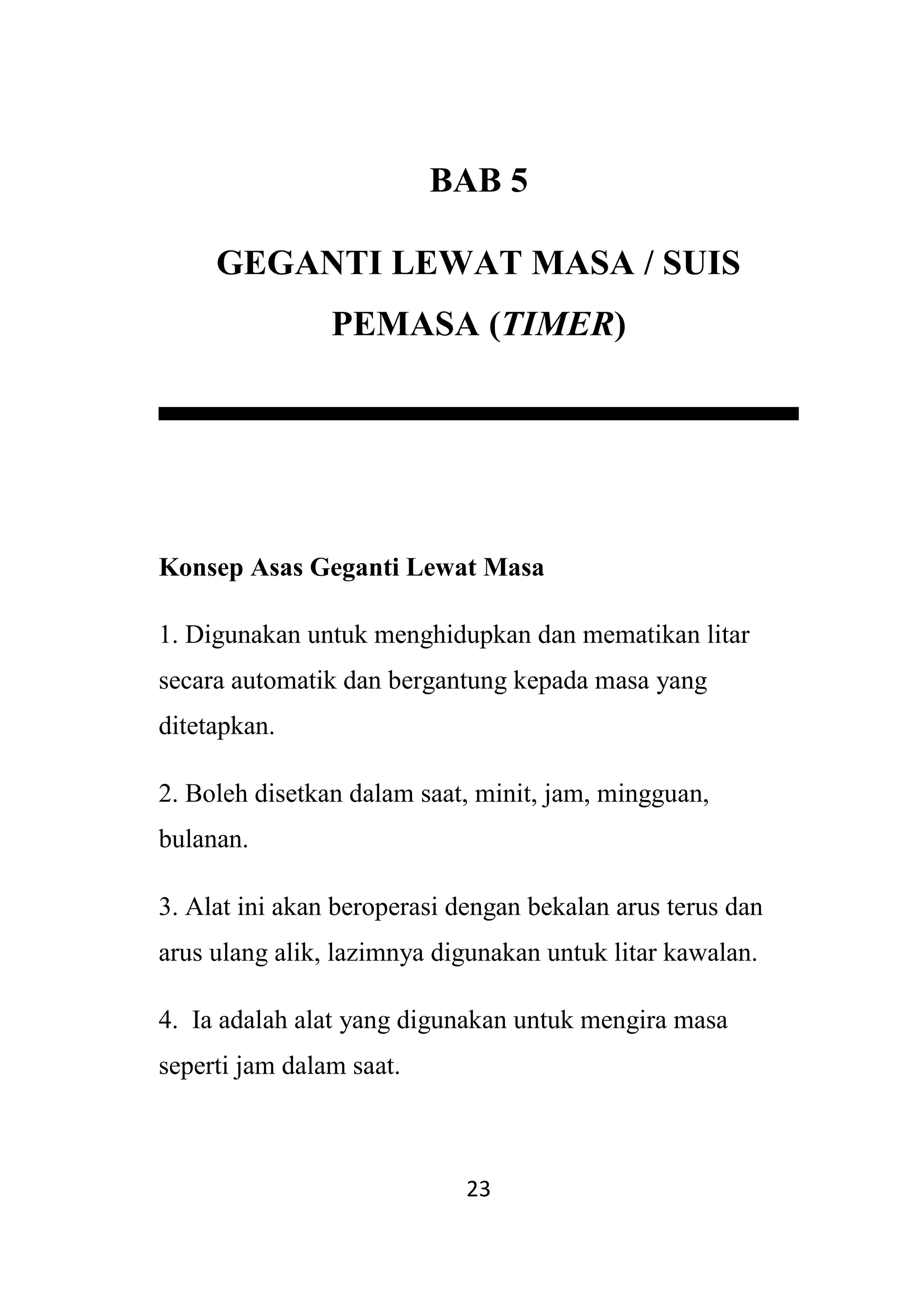 KOMPONEN KAWALAN MOTOR | PDF
