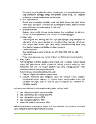 Manual Prosedur SPMI | DOCX