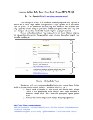 Buku tamu php&my sql | PDF