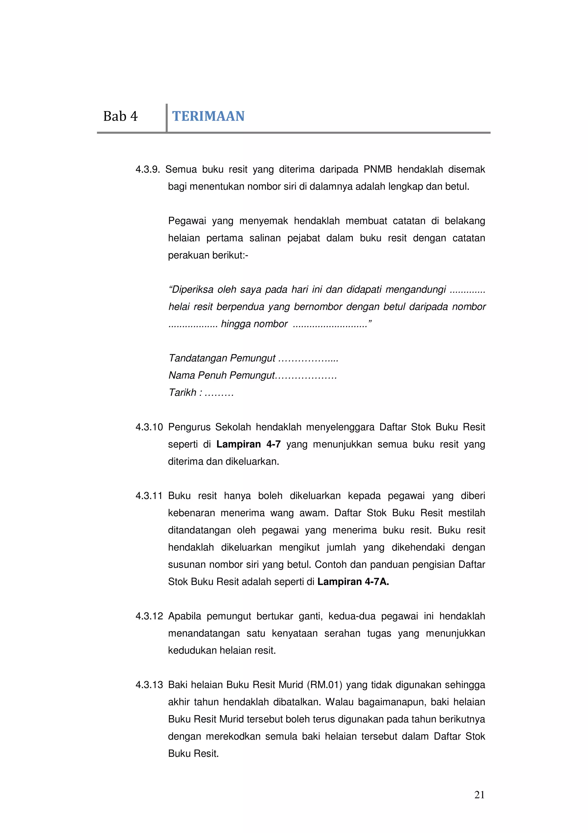 Buku tatacara kws_2012 | PDF