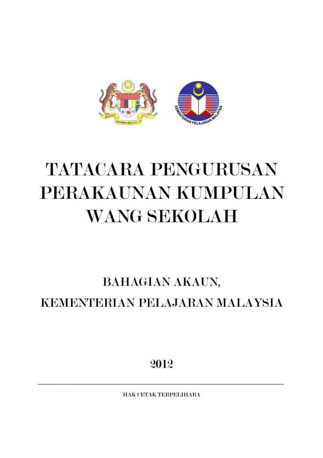 Buku tatacara kws_2012 | PDF