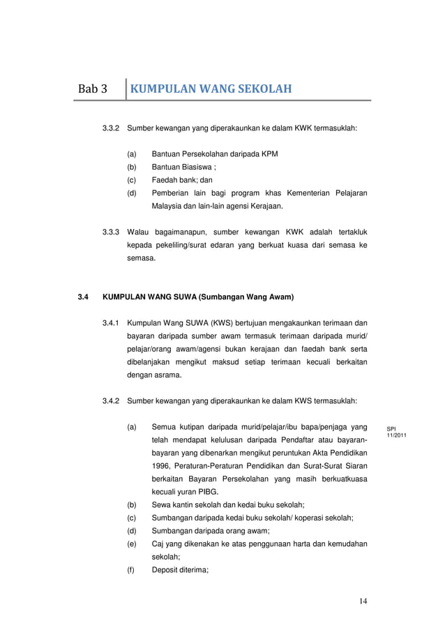 Buku tatacara kws_2012 | PDF