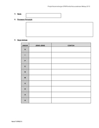 Buku teknik penciptaan sajak 2 | DOC