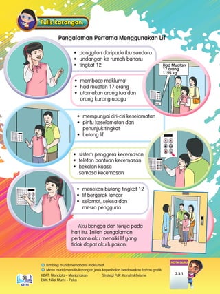 Buku Teks Karangan Aku Sebuah Eskalator Karangan Imaginatif Aku