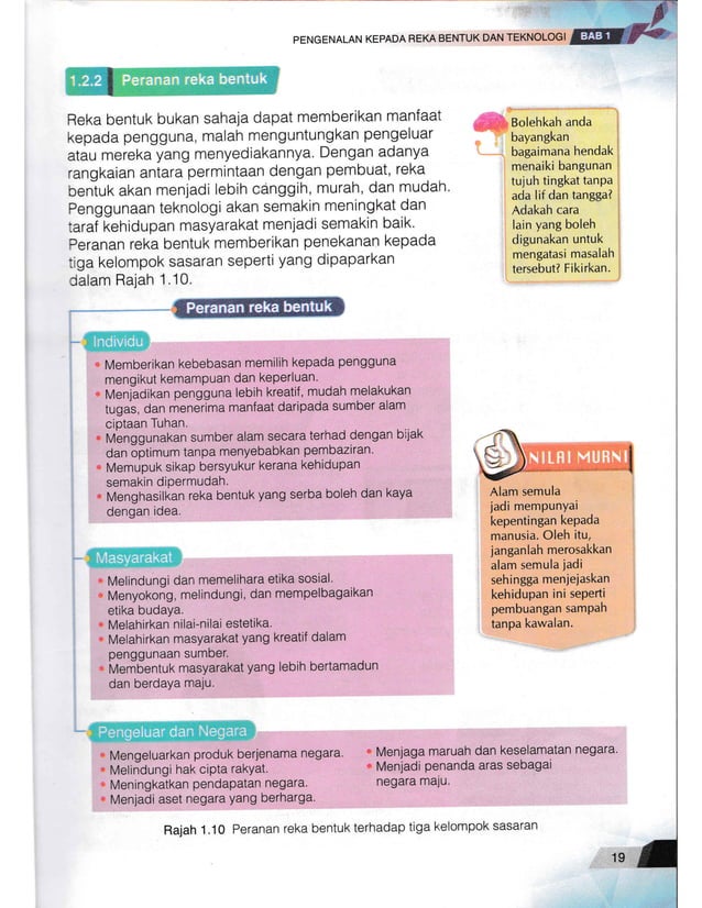 BUKU TEKS RBT Tingkatan 1