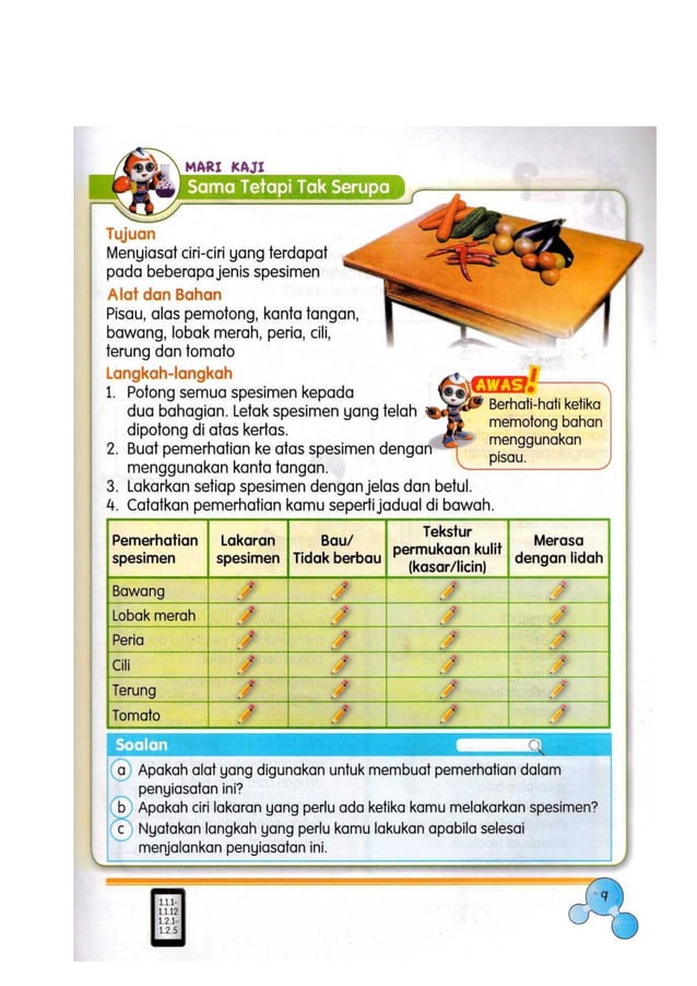 Buku teks sains tahun 5 kssr | PDF