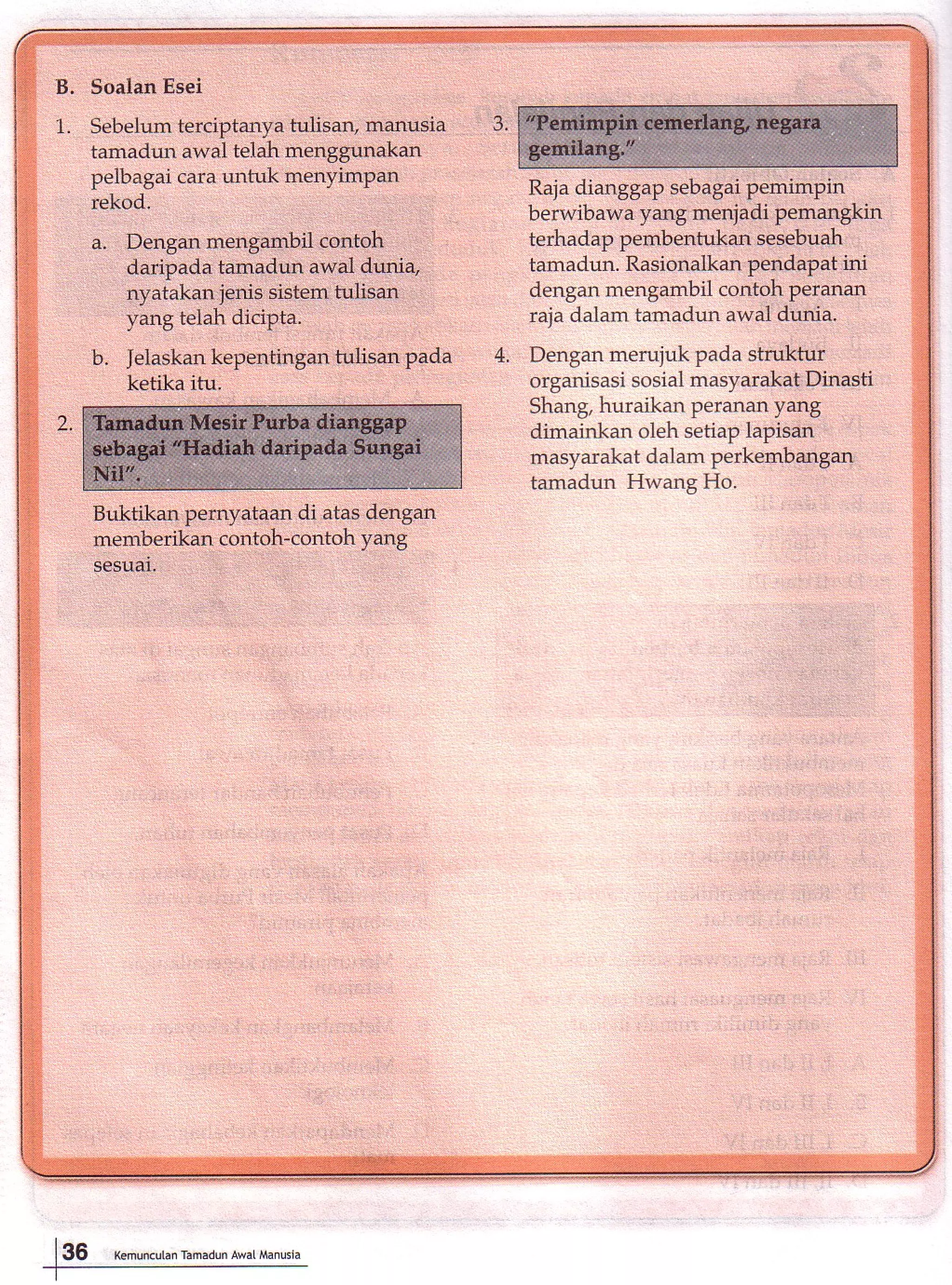 BUKU TEKS SEJARAH KBSM TING. 4 | PDF