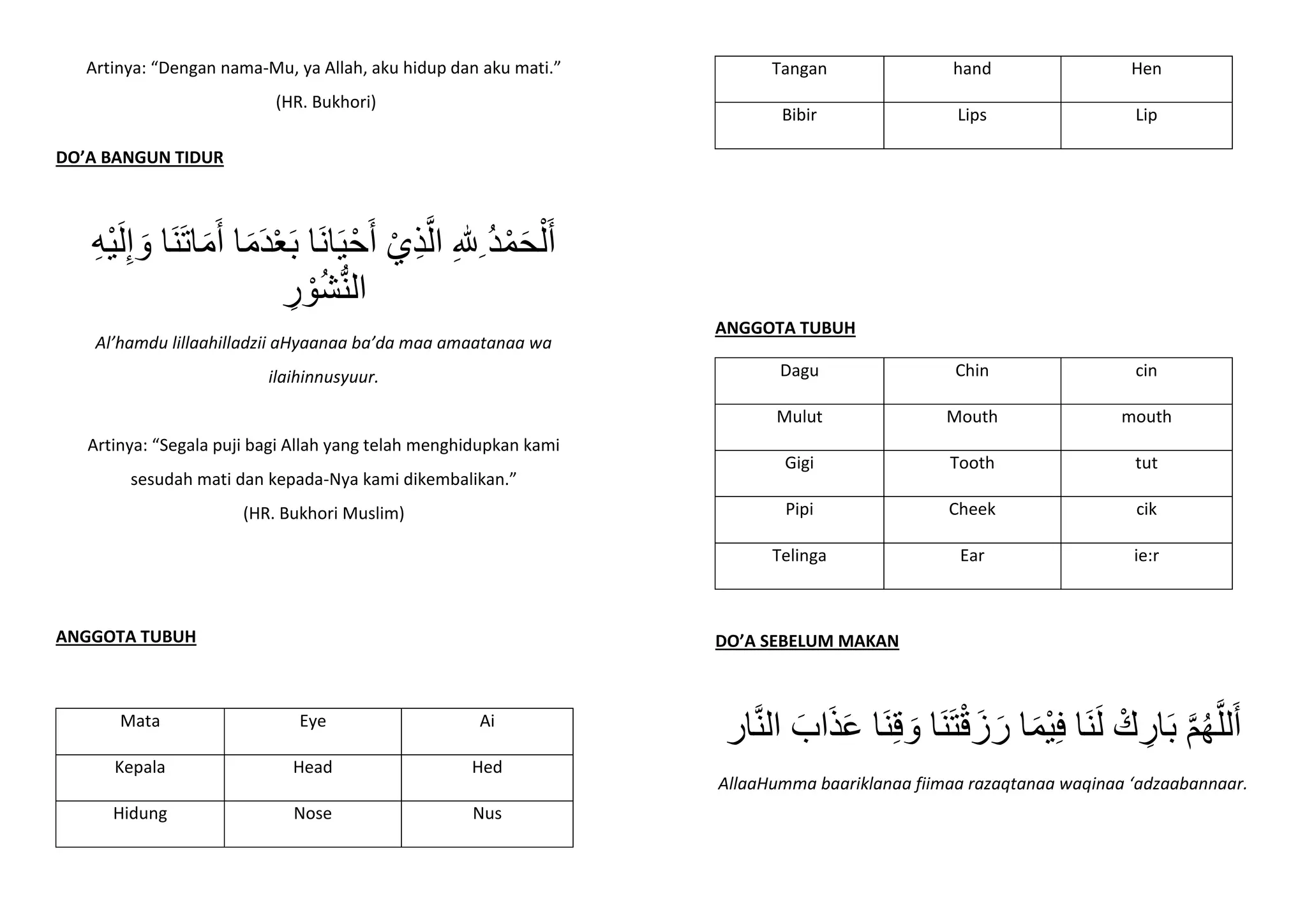 Buku tk print | DOCX