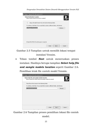 PENGENALAN PEMODELAN SISTEM DINAMIK MENGGUNAKAN VENSIM PLE | PDF