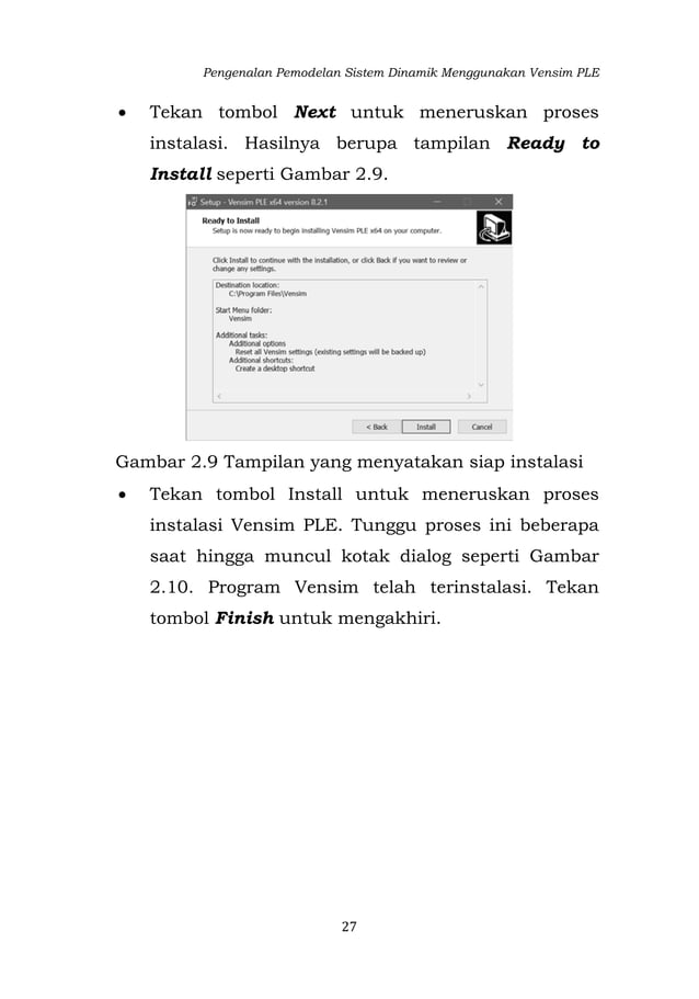 PENGENALAN PEMODELAN SISTEM DINAMIK MENGGUNAKAN VENSIM PLE | PDF