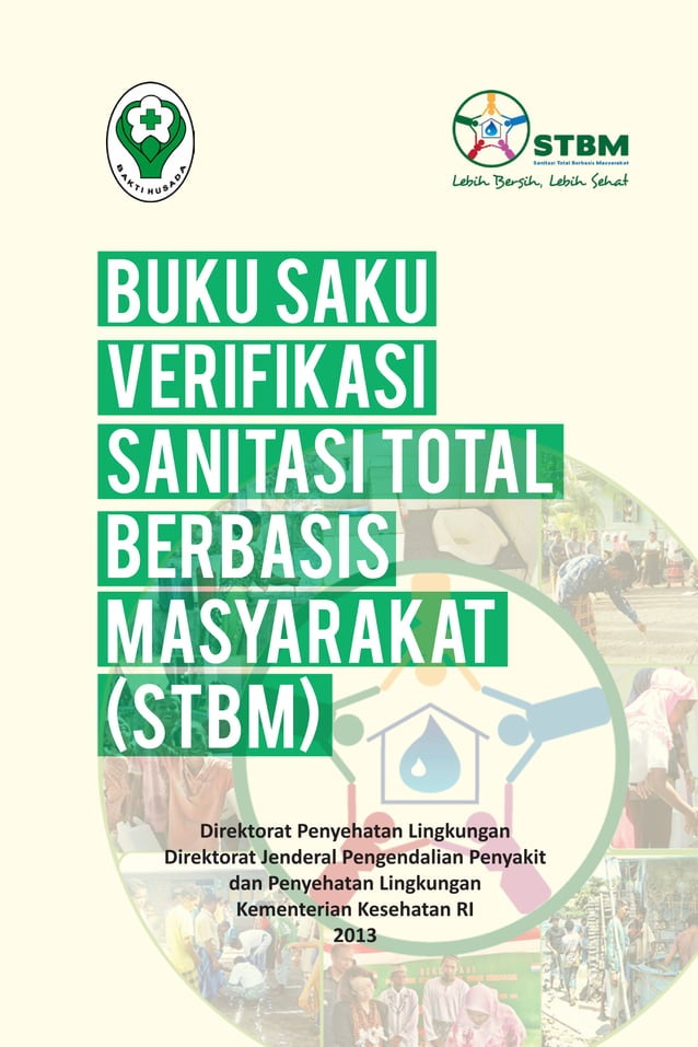 Buku verifikasi Sanitasi Total Berbasis Masyarakat (STBM) | PDF