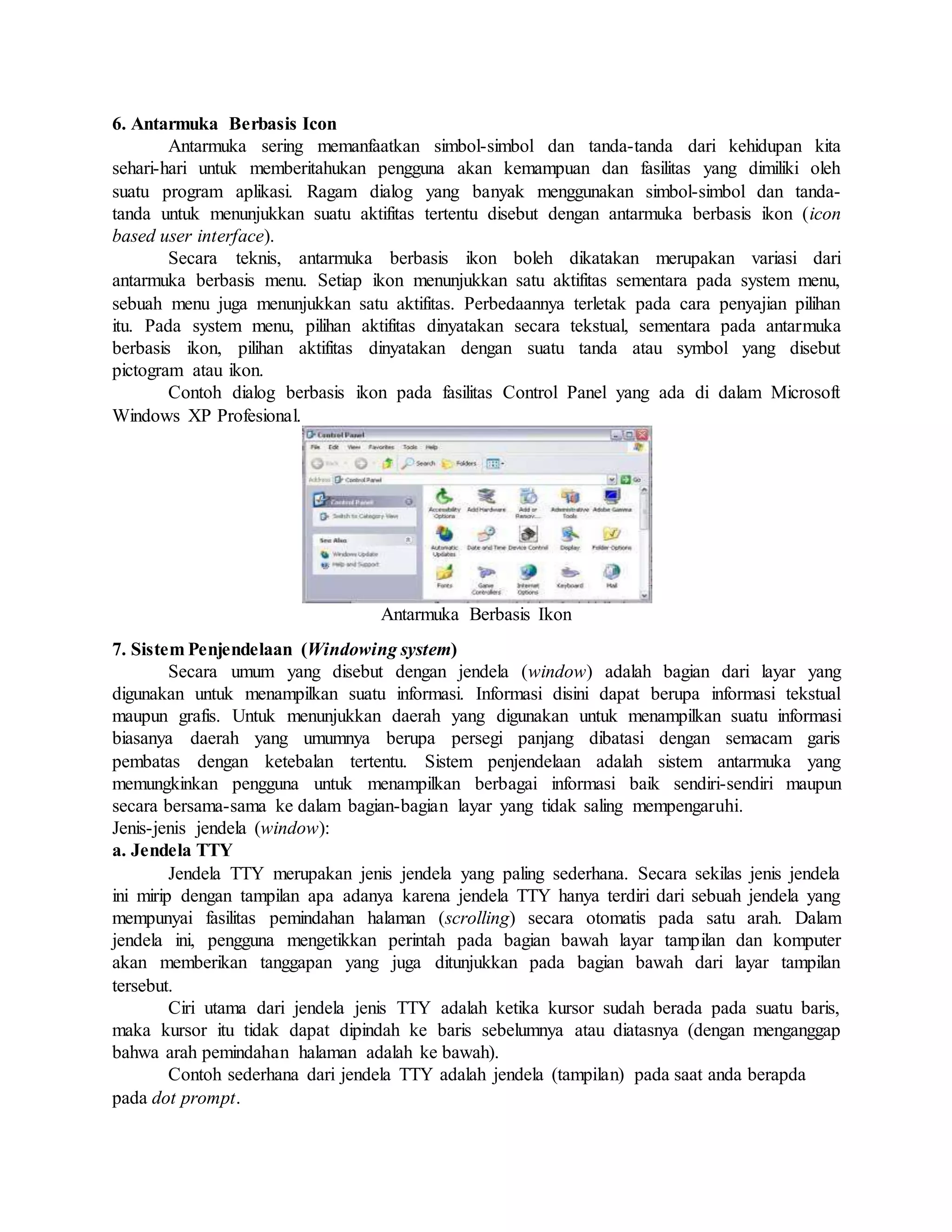 Antarmuka Berbasis Interaksi Grafis | DOCX