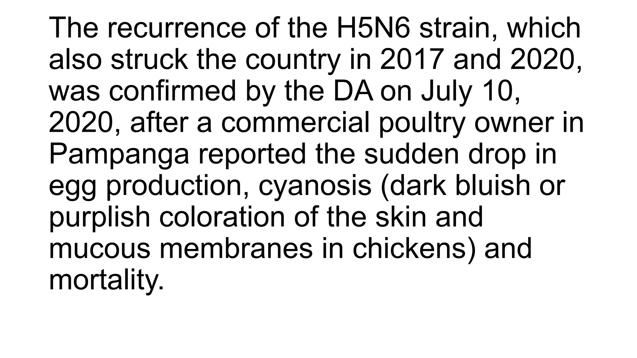 Bulacan Moves To Protect Poultry Farms From Bird Pptx