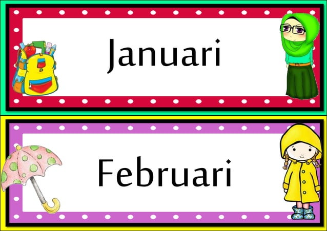 Bulan dalam setahun | PPT