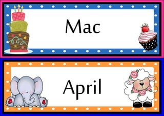 Bulan dalam setahun | PPTX