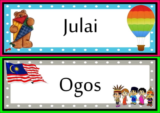 Bulan dalam setahun | PPTX