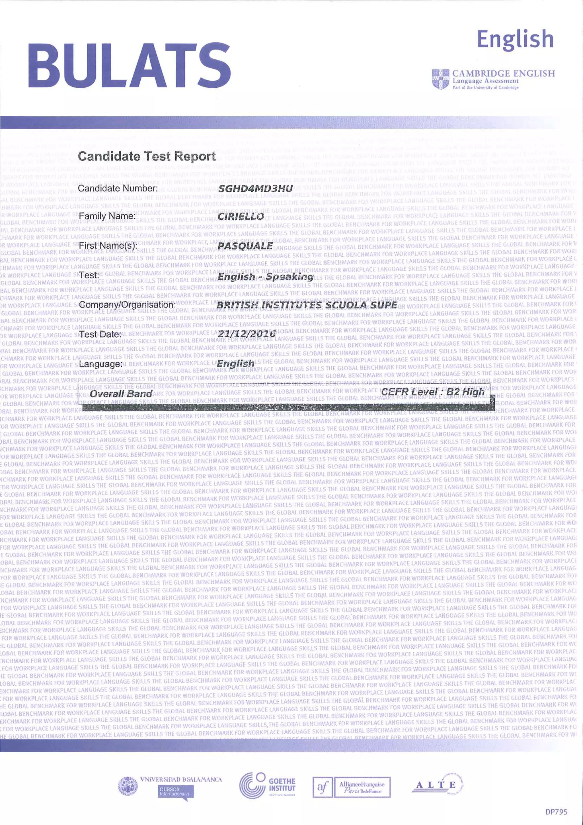 Cambridge English Language Assessment | PDF