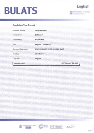 Cambridge English Language Assessment | PDF