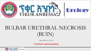 Bulbar Urethral Necrosisssssssssssssssssssssss.pptx