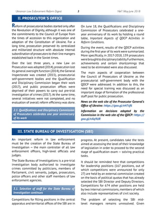 Ukrainian Law Enforcement Reform Digest #7 | PDF