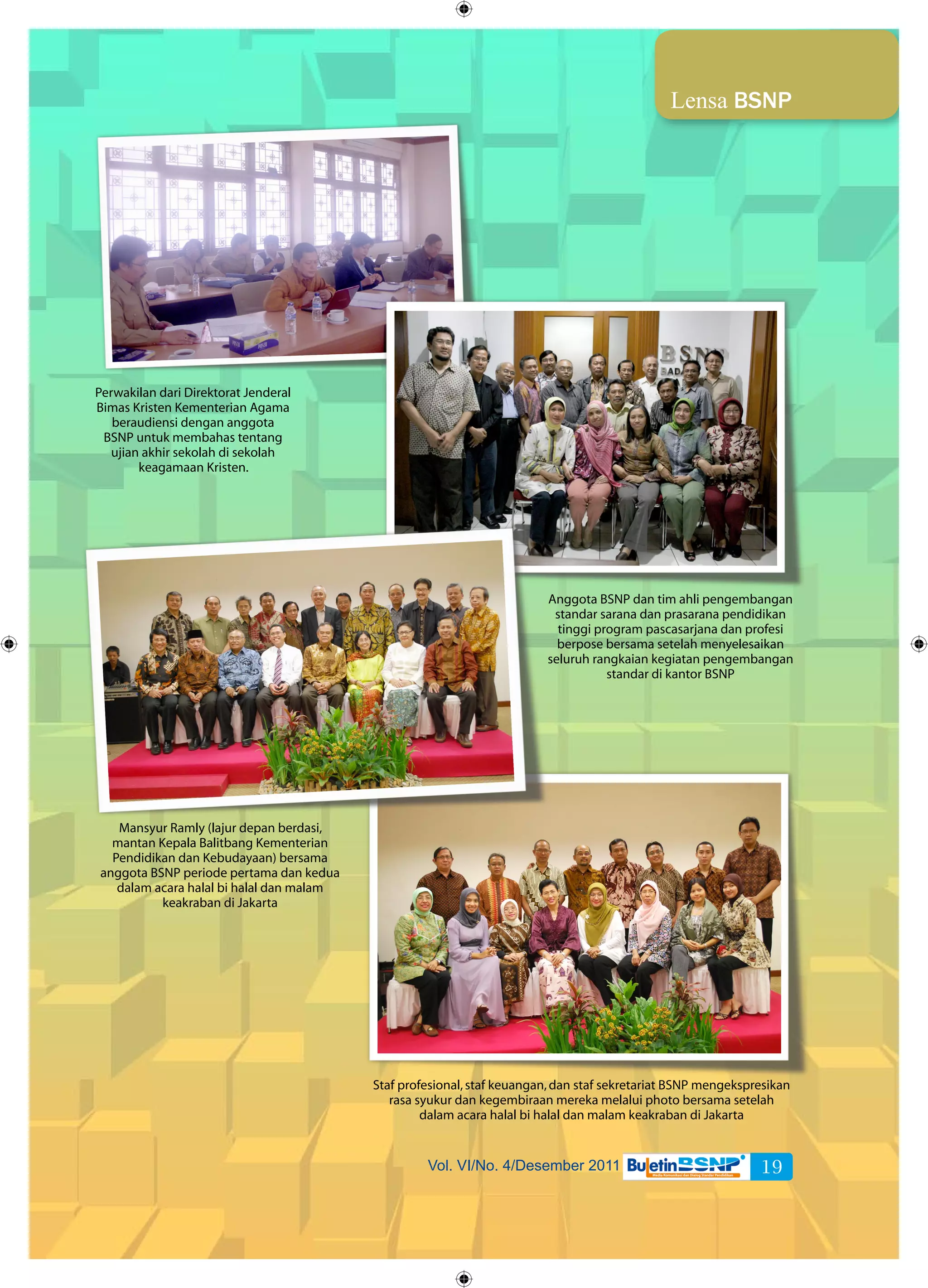 Buletin BSNP Edisi 4 2011 | PDF