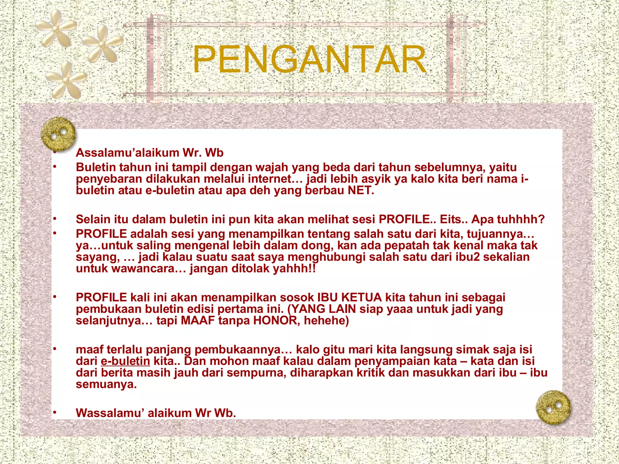 buletin indoqvc | PPT