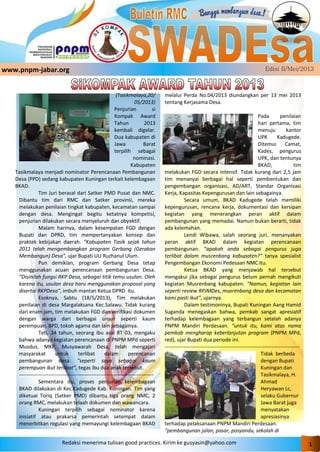 Buletin swadesa edisi 2 | PDF