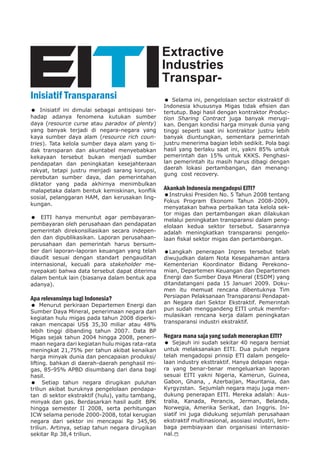 The Extractive Industries Transparency Initiatives (EITI) | PDF