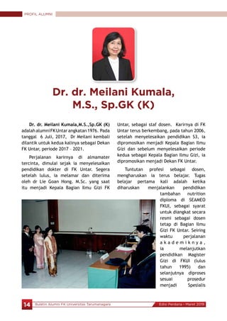 Buletin alumni fk untar no 01 maret 2019 | PDF