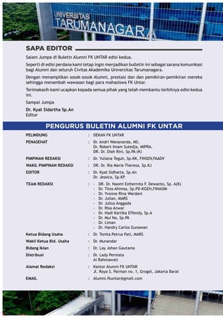 Buletin alumni fk untar no 02 agustus2019 (2) | PDF