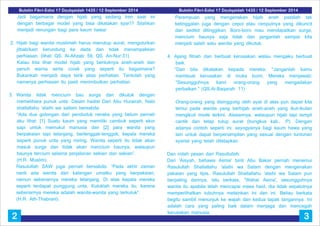 Buletin fikri 1 "Hijab Alay" | PDF