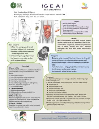 Buletin Kesehatan GEA | PDF