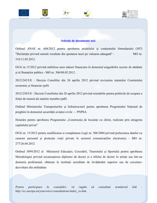 Buletin informativ IMI PQ NET nr.7 | DOC