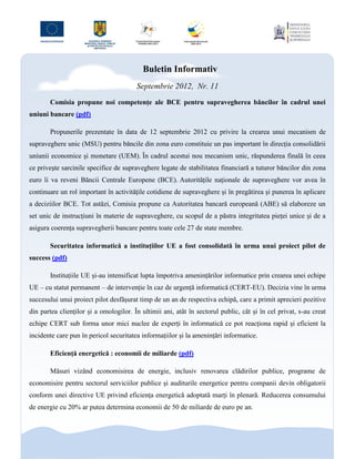 Buletin informativ IMI PQ NET nr.11