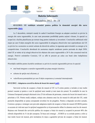 Buletin informativ IMI PQ NET nr.14