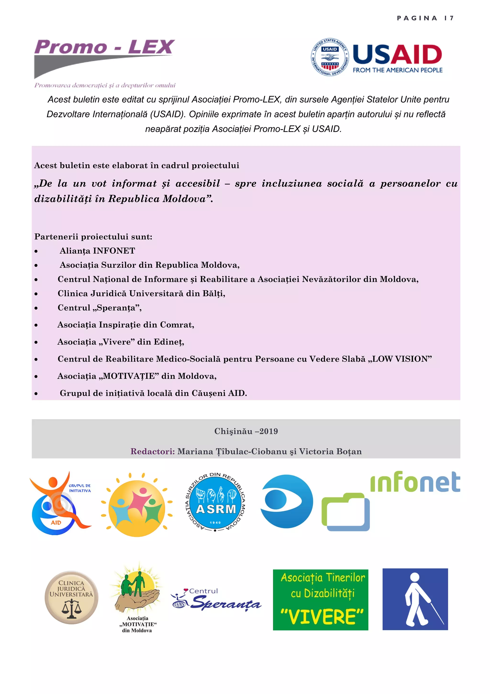 Buletin informativ nr 3, 2019 | PDF