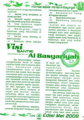 Buletin Isma Pondok Pesantren Al-Basyariyah Bandung (Mei 2008) | PDF