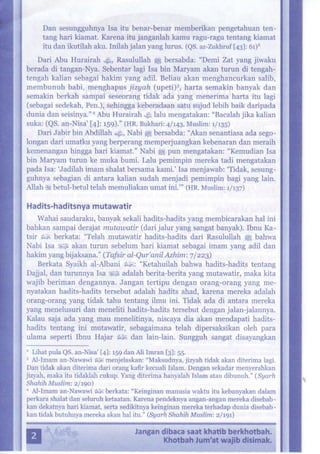 Buletin jumat al furqon tahun 05 volume 03 nomor 01 turunnya isa ...