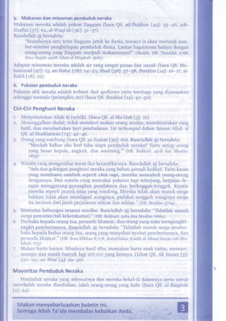 Buletin jumat al furqon tahun 05 volume 05 nomor 01 dahsyatnya neraka | PDF