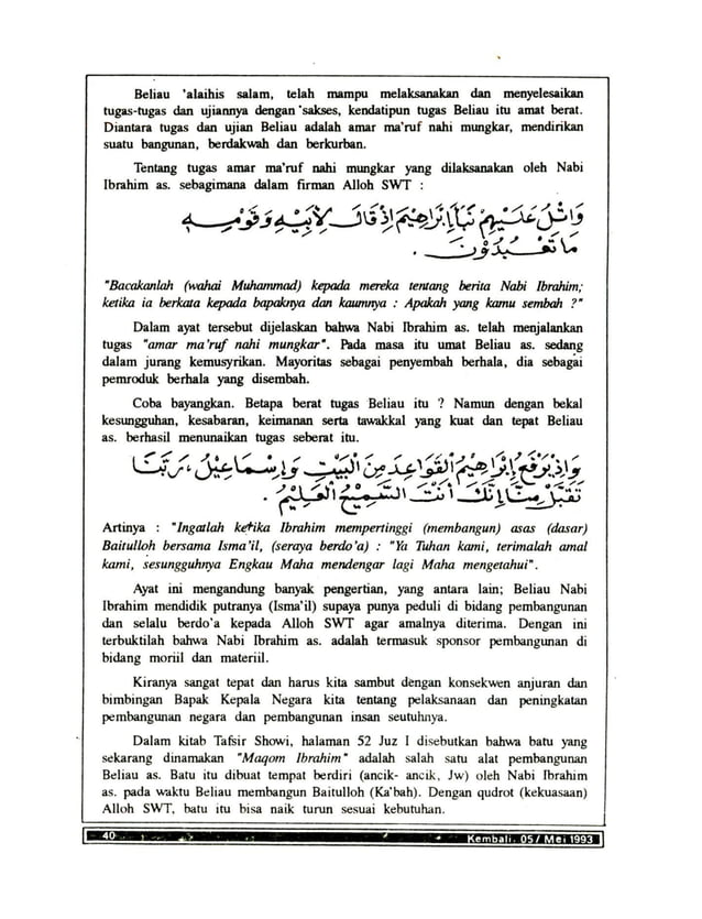 Buku Wahidiyah : Buletin kembali edisi 5 | PDF