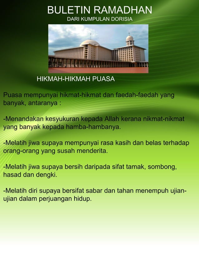 Buletin ramadhan | PPT