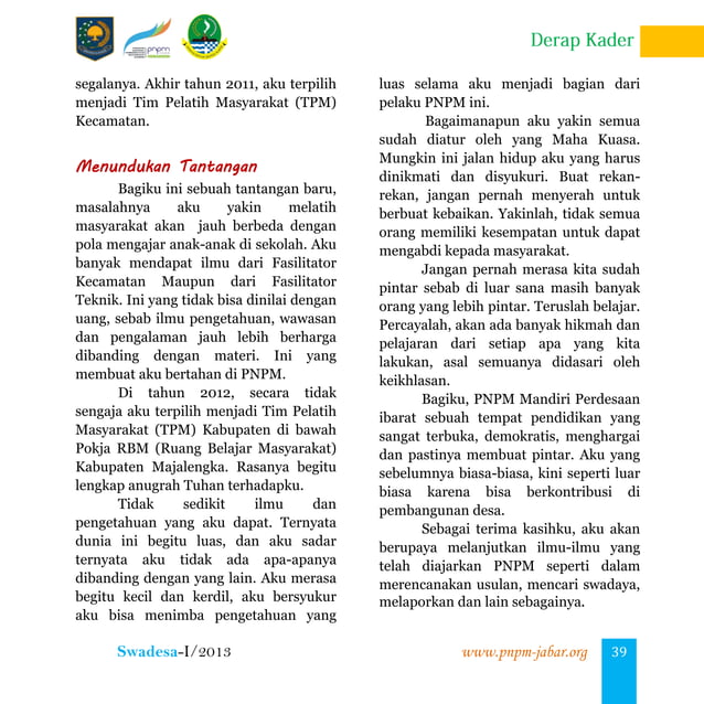 Buletin swadesa cetak-1 | PDF