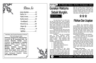 Buletin El-Ukhuwah Januari 2011 Edisi 30 | PPT