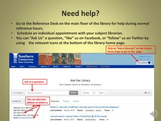 Buley Library Research Basics | PPTX