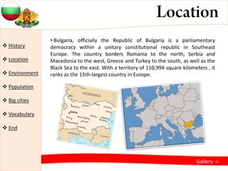 Bulgaria the heaven on earth | PPSX
