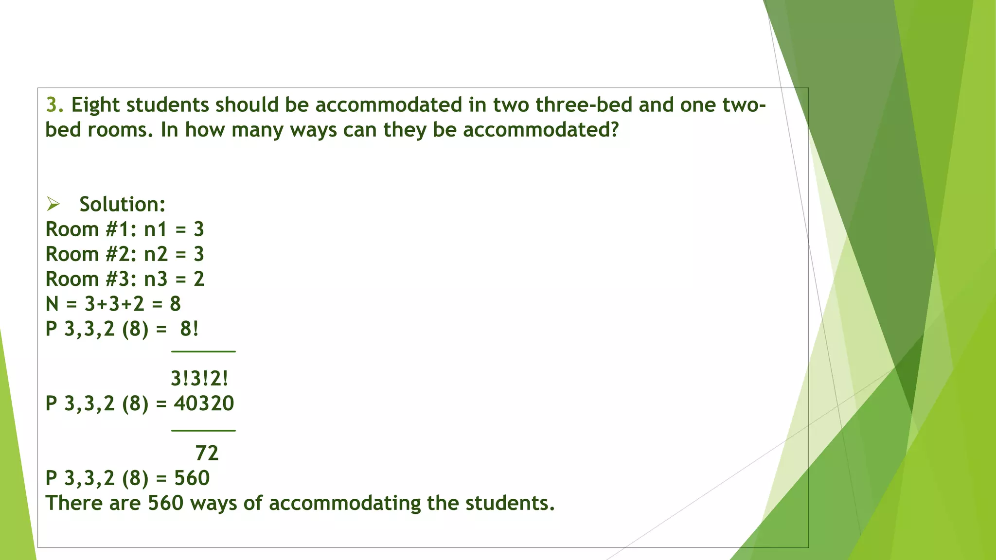 Combinatorics- 144 SECONDARY SCHOOL NARODNI BUDITELI | PPTX