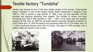 Bulgaria industrial past | PPTX | Manufacturing Industry | Industries