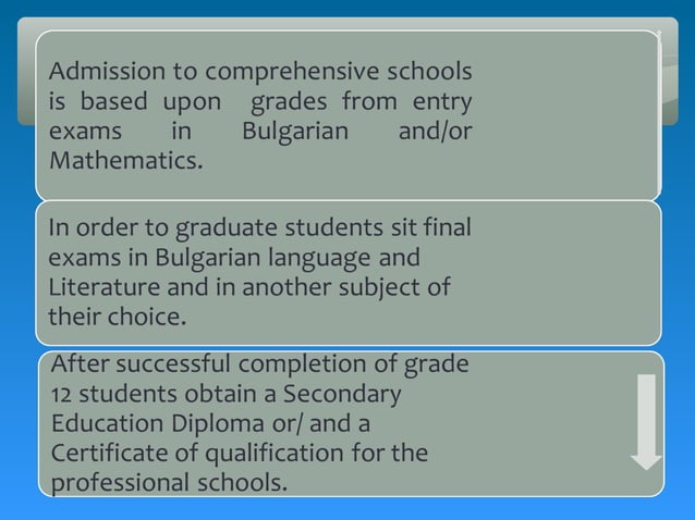 Bulgarian educational system | PPT