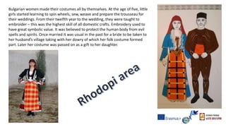 Bulgarian folk areas | PPTX