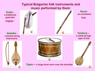 Presentation of folk costumes - Bulgaria | PPT